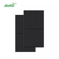 China Tiger Neo Series N-type Jinko Solar Panels 425W 430W 435W 440W 445W All Black Monocrystalline Half Cell Solar Module for sale