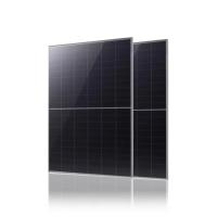 China 182mm Monocrystalline Silicon Cell Solar Panel with Glass 3.2mm Anti-Reflection Coating for sale