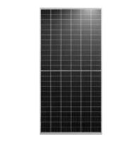 China 144 Half Cell Solar Panel Anodized Aluminium Alloy Frame for Energy Photovoltaic System for sale