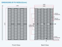 China Monocrystalline Silicon Module Bifacial Dual Glass 120 Cells 585W-605W TSM-DEG20C.20 for sale