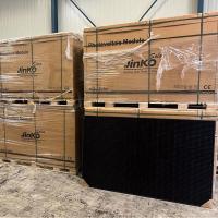 China Solar Panel Jinko JKM425-450N-54HL4R-BDB All Black Bifacial Module N-TYPE Monocrystalline 108 Cells for sale