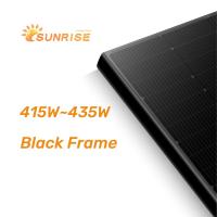 China Monocrystalline Module Black Frame 144 Cells for Solar Energy System Half Cell GLD-435BS for sale