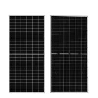 China Solar Power System Monocrystalline Silicon Bifacial Dual Glass PV Module 535-560W for sale