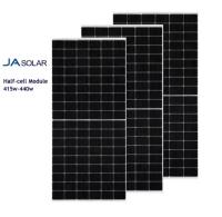 China JA Solar Panel Deep Blue3.0 JAM54S30 LR 182mm Half Cut Cell PV Solar Module 415W-440W for sale