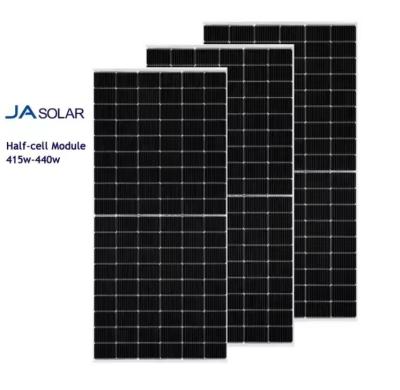 China JA Solar Panel Deep Blue3.0 JAM54S30 LR 182mm Half Cut Cell PV Solar Module 415W-440W for sale