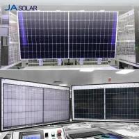 China 156 Half Cells N Type Monocrystalline Bifacial Double Glass Solar Panel 2465x1134x35mm for sale
