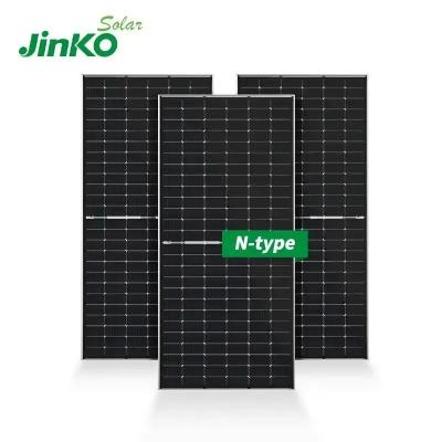 China Solar Power System Monofacial Jinkosolar Photovoltaic Panel 132 Cells Solar Module 630W for sale