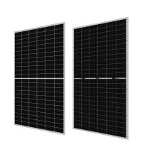 China 2.0mm Front Glass N-Type Double Glass Bifacial Monocrystalline Solar Panels 144 Cells for sale