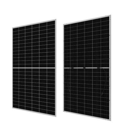 China 2.0mm Front Glass N-Type Double Glass Bifacial Monocrystalline Solar Panels 144 Cells for sale
