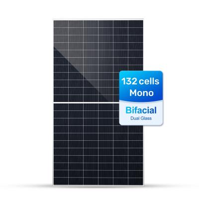 China Lightweight N-type Photovoltaic Module 570W-595W with Monocrystalline Silicon Cells for sale