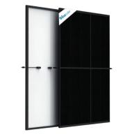 China Trina Solar PV Module Vertex TopCon N Type 425W-450W All Black Dual Glass Solar Panel for sale