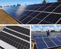China Trina Solar PV Module Vertex TopCon N Type 425W-450W All Black Dual Glass Solar Panel for sale