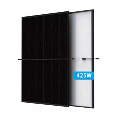 China European Market 425W-450W Mono Facial Solar Module with Double Glass Full Back Design for sale