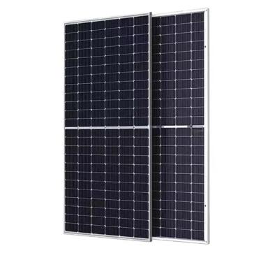 China LONGI LR7-72HGD 585-620W Bifacial Solar Panels with 2.0 2.0mm Heat Strengthened Glass for sale