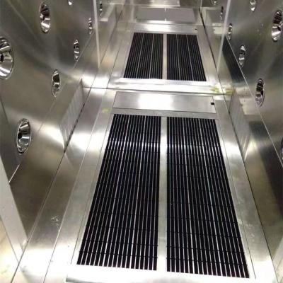 China Belt Brush Sole Cleaning Machine Embeded For Air Showering Room for sale