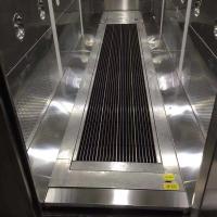 China Belt Brush Sole Cleaning Machine Embeded For Air Showering Room for sale