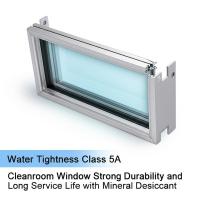 China Water Tightness Class 5A Cleanroom Window Strong Durability and Long Service Life with Mineral Desiccant for sale