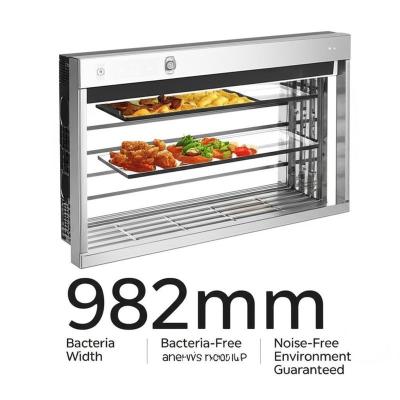 China 982mm Width Bacteria-Free Glass Panel Noise-Free Environment Guaranteed for sale