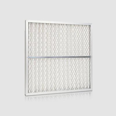 China white G3 G4 Non Woven Fabric Panel Air Filters With Laminated Mesh for sale