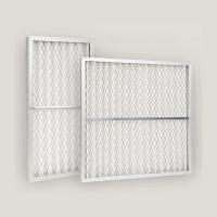China white G3 G4 Non Woven Fabric Panel Air Filters With Laminated Mesh for sale