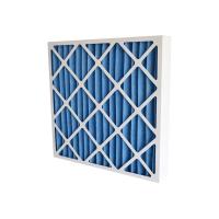 China MERV 11 Pleated AC Furnace Paperboard Panel Air Filters Light weight for sale