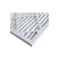 China MERV 11 Pleated AC Furnace Paperboard Panel Air Filters Light weight for sale
