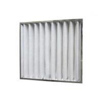 China white G4 Thick 96mm Air Filter Panels Galvanized Steel Frame for sale