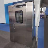 China Auto Induction Swing Door 50HZ Air Shower Booth In Pharmaceutical Industry for sale