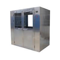 China Double Door Dedusting 1.5KW Cleanroom Air Shower With HEPA Filter for sale