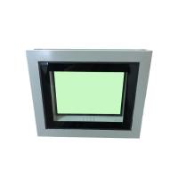 China Double Layer Hollow Tempered Glass Width 1182mm Cleanroom Window for sale