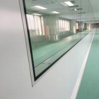 China Workshop Hospital Observation Room Flush Wall Cleanroom Window for sale