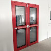 China Emergency Escape Safety Double Thickness 42mm Cleanroom Door for sale