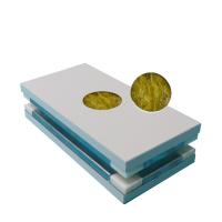 China Hollow Modular Fireproof Core Rockwool Cleanroom Panels Handmade for sale