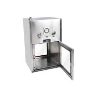 China Laminar Flow Dynamic Stainless Steel Cleanroom Pass Boxes HEPA Filter for sale