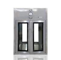 China Class 100 HEPA Filter H14 Cleanroom Pass Boxes With Pressure Gauge for sale