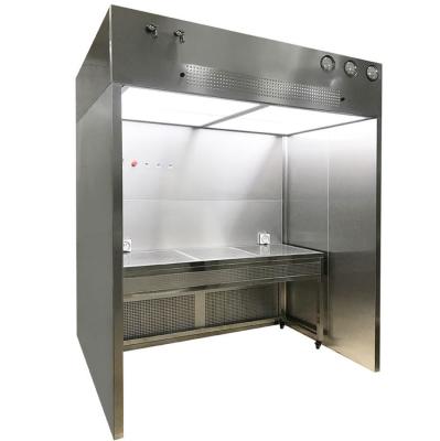 China Laminar Flow Cleanroom Booth Negative Pressure Paint for sale