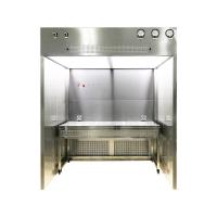 China Laminar Air Flow HEPA Cleanroom Booth With Differential Pressure Gauge for sale