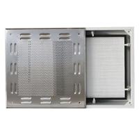 China Stainless Steel Diffusing Plate Ceiling HEPA Housing Air Flow Supply for sale