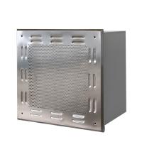 China Stainless Steel Diffusing Plate Ceiling HEPA Housing Air Flow Supply for sale