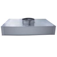 China Disposable 300mm Duct Clean Room HEPA Filter Boxes Hot Melt Separator for sale