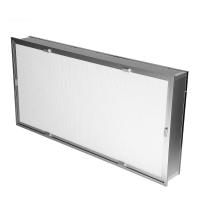 China Cleanroom High Efficiency  250mm HEPA Filter Boxes 5mm EVA Gasket for sale