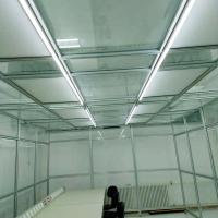China Aluminum Mobile FFU Softwall Cleanroom PVC Anti Static Curtain for sale