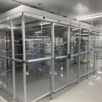 China Assembly Line Class 100 Laminar Air Flow Cabinet With Opertaion Table for sale