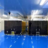 China Hepa Filter Plexiglass Industrial Clean Room For Yellow Backlight Workshop for sale