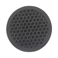 China Compressued Particle H13 HEPA Pleated Cylinder Air Filter Carbon Pellets for sale
