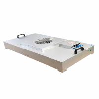 China lightweight Cleanroom Ultra Thin Box depth 180mm Blower Filter Unit for sale