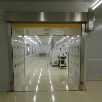 China 1.2mm Stainless Steel SUS201 Air Shower Tunnel With Scroll Doors for sale