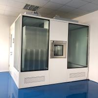 China HVAC HEPA Filter Downflow Laminar Flow ISO 8 Prefab Cleanroom for sale