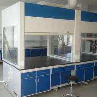 China downflow One Piece 62dB Laboratory Fume Hood coated color steel for sale