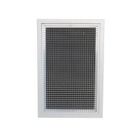 China 150x150 - 450x450mm Egg Crate Return Air Grilles With Filters for sale